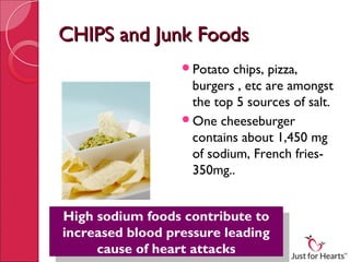 Top 5 sources of hidden salt | PPT