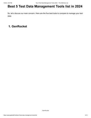 Top 5 Test Data Management Tools 2024 – The Definitive List.pdf