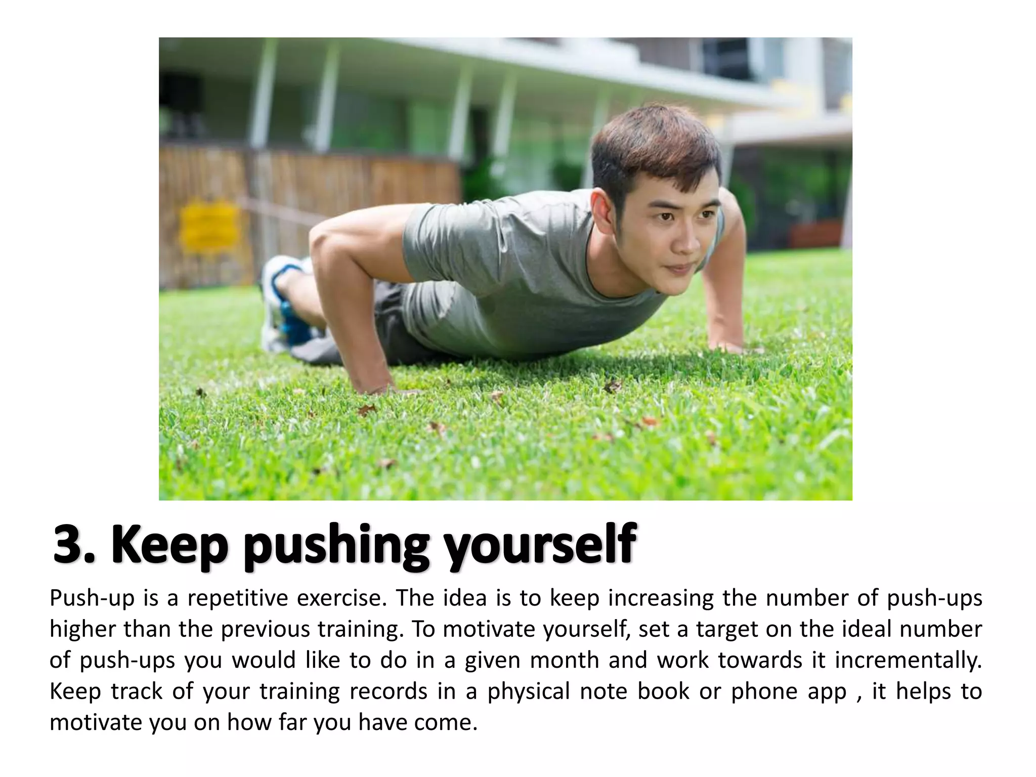 Top 5 tips for ippt training (push ups) | PPTX
