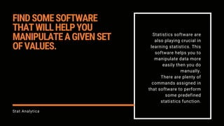 Top 5 tips on how to learn statistics more effectively | PPT