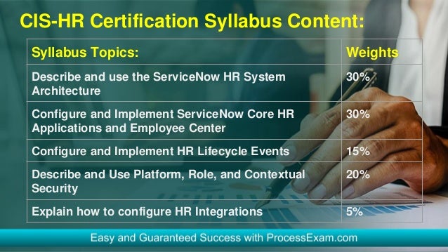 Top 5 Tips to Crack ServiceNow CIS-HR Certification Exam | PPT
