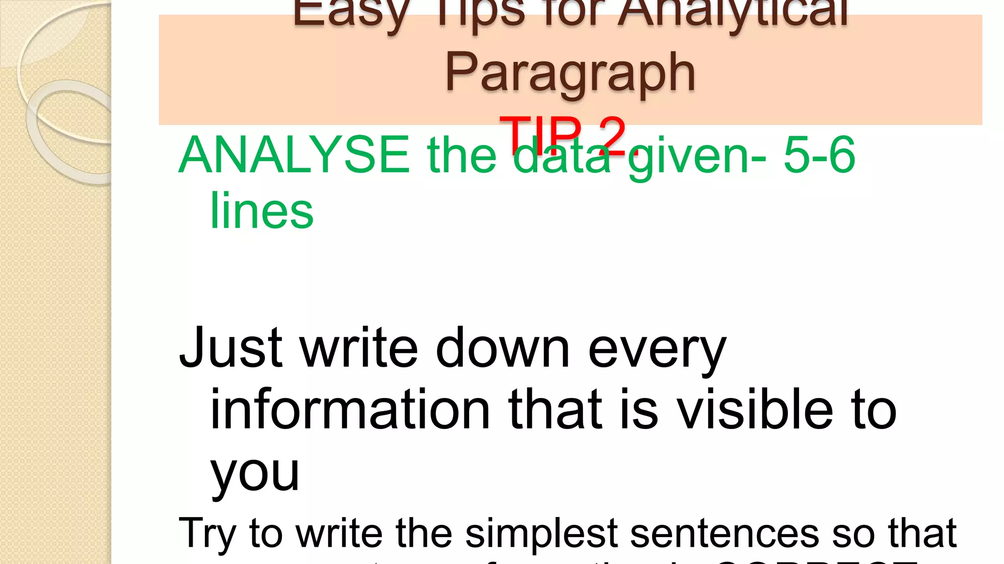 Top 5 tips to score Full in Analytical Paragraph Writing | Analytical ...