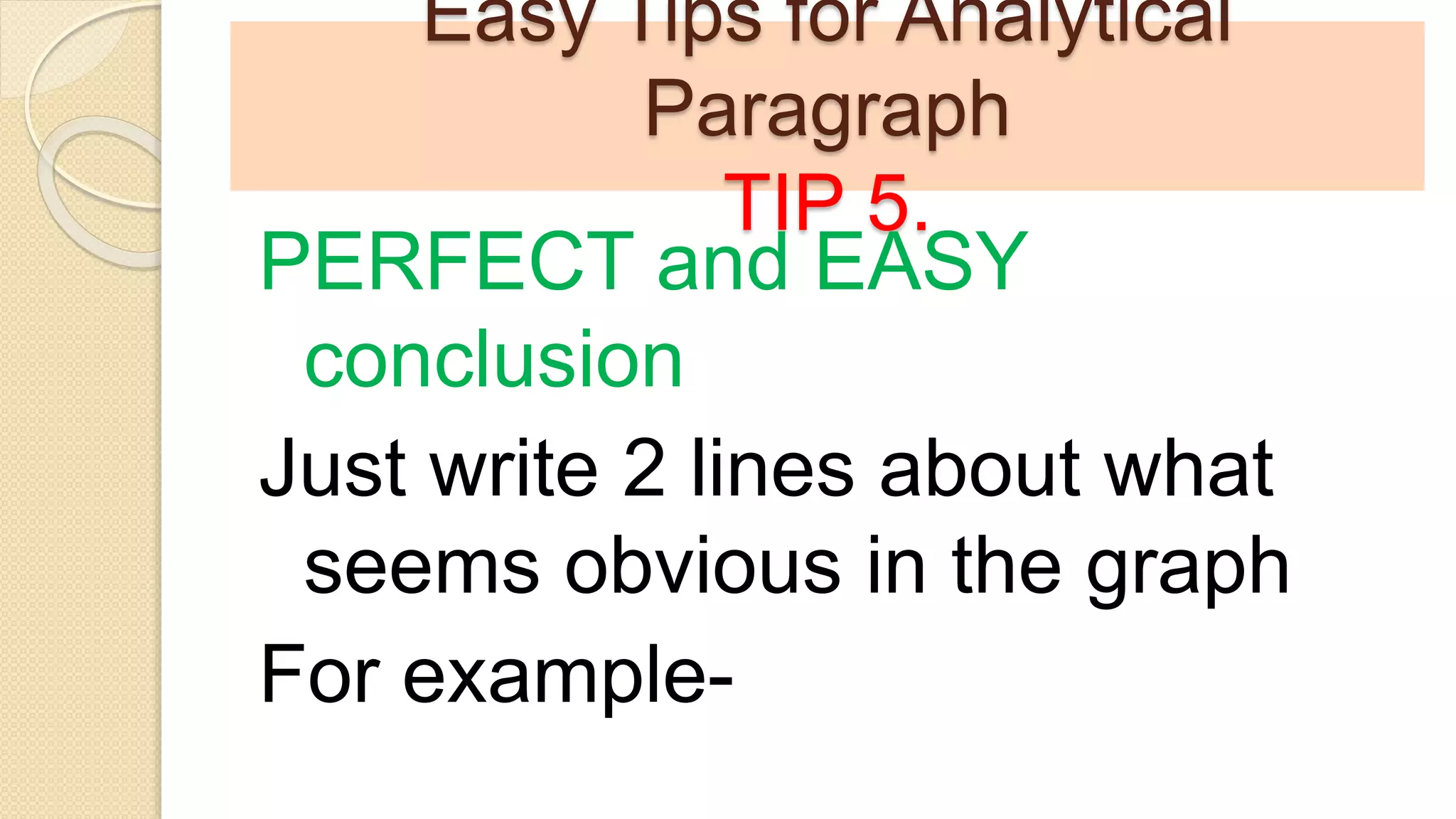 Top 5 tips to score Full in Analytical Paragraph Writing | Analytical ...