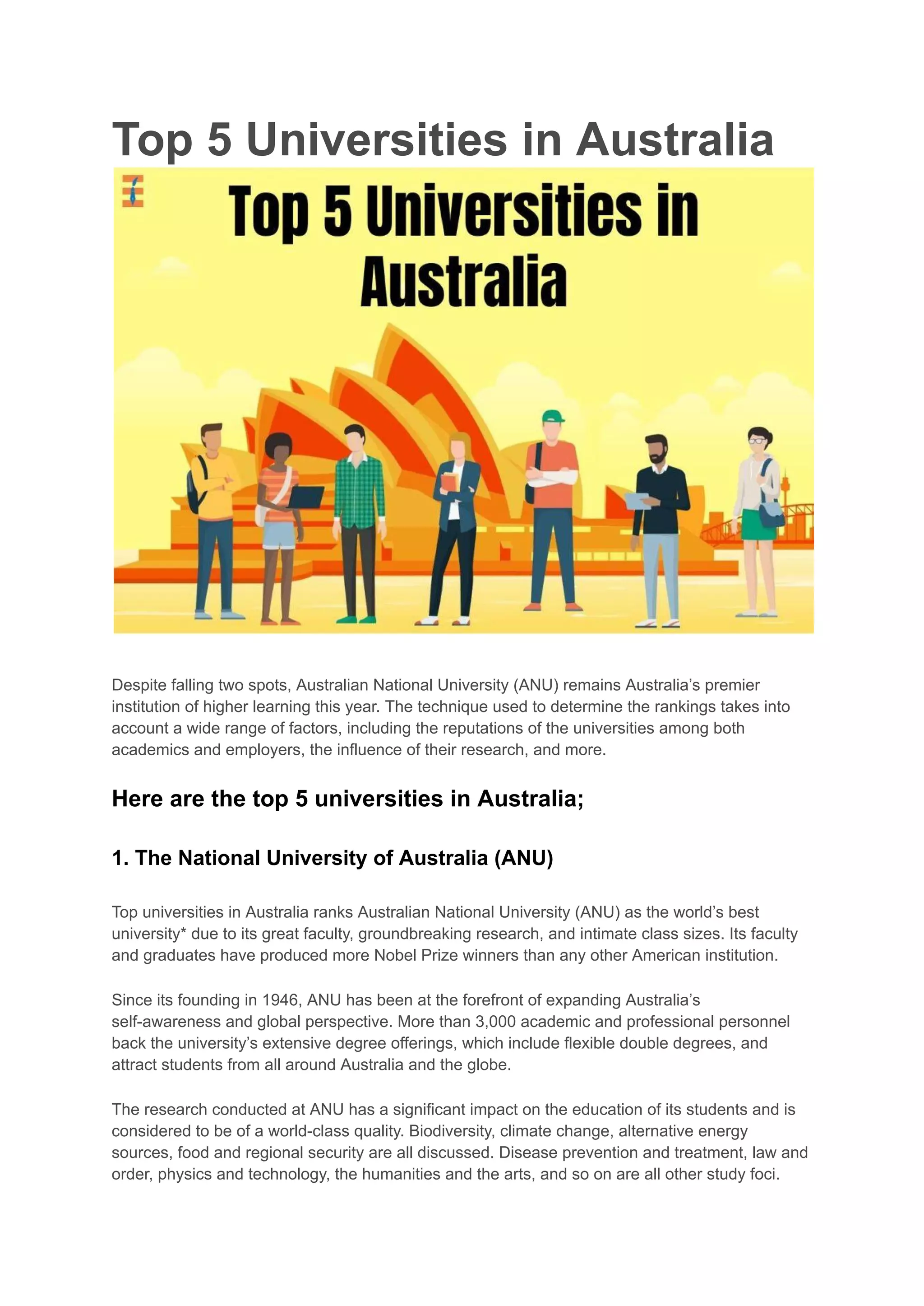 Top 5 Universities in Australia.pdf