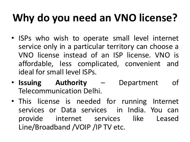 Top 5 VNO License Consultants in India | PDF
