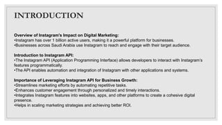 Top 5 Ways To Use Instagram API in 2024 for your business | PPT
