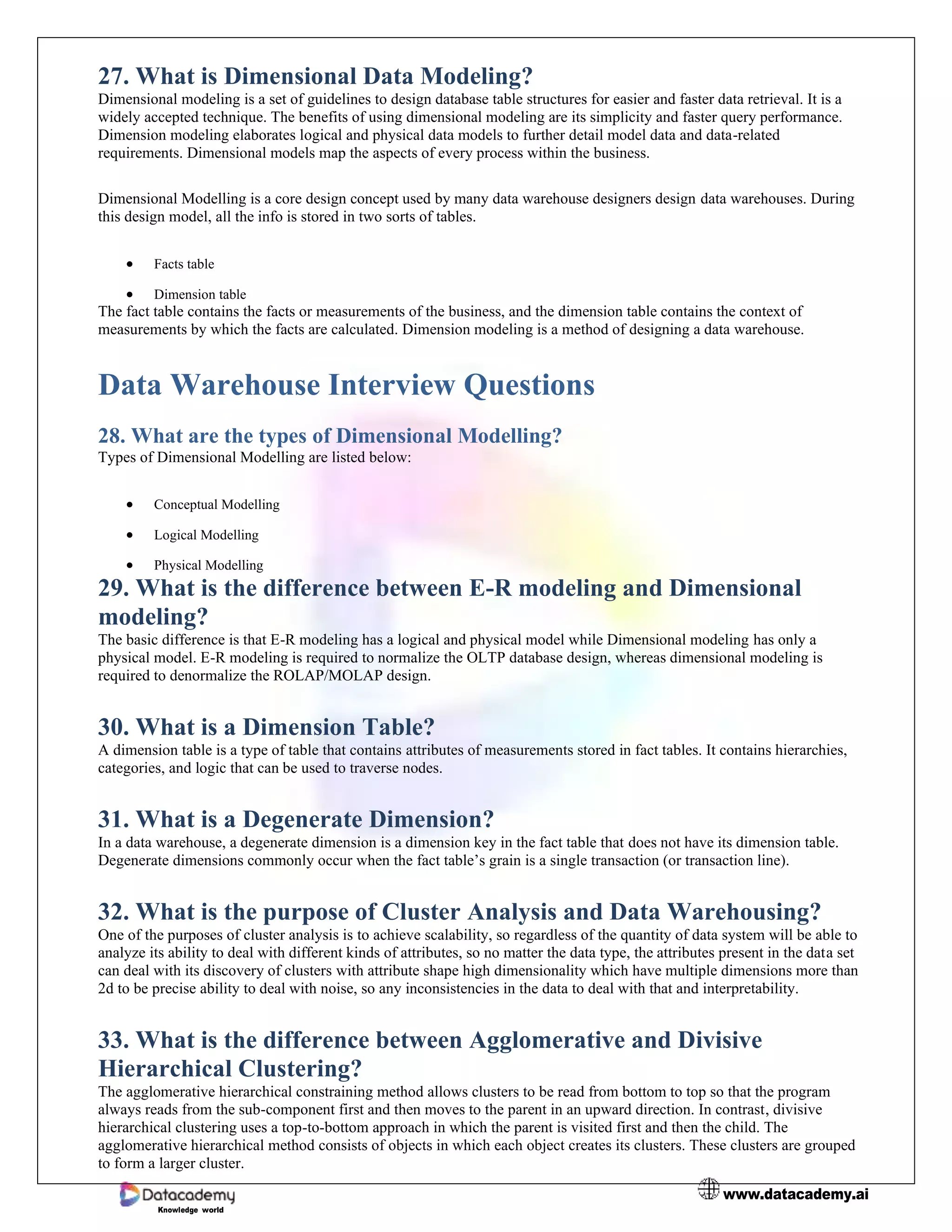 Top 60+ Data Warehouse Interview Questions and Answers.pdf