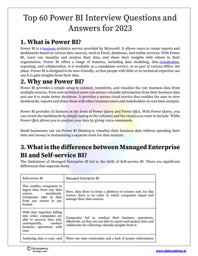 Top 60 Power BI Interview Questions and Answers for 2023.pdf