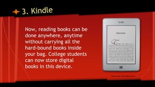 Top 6 Gadgets that are Commonly Used by College Students | PPT