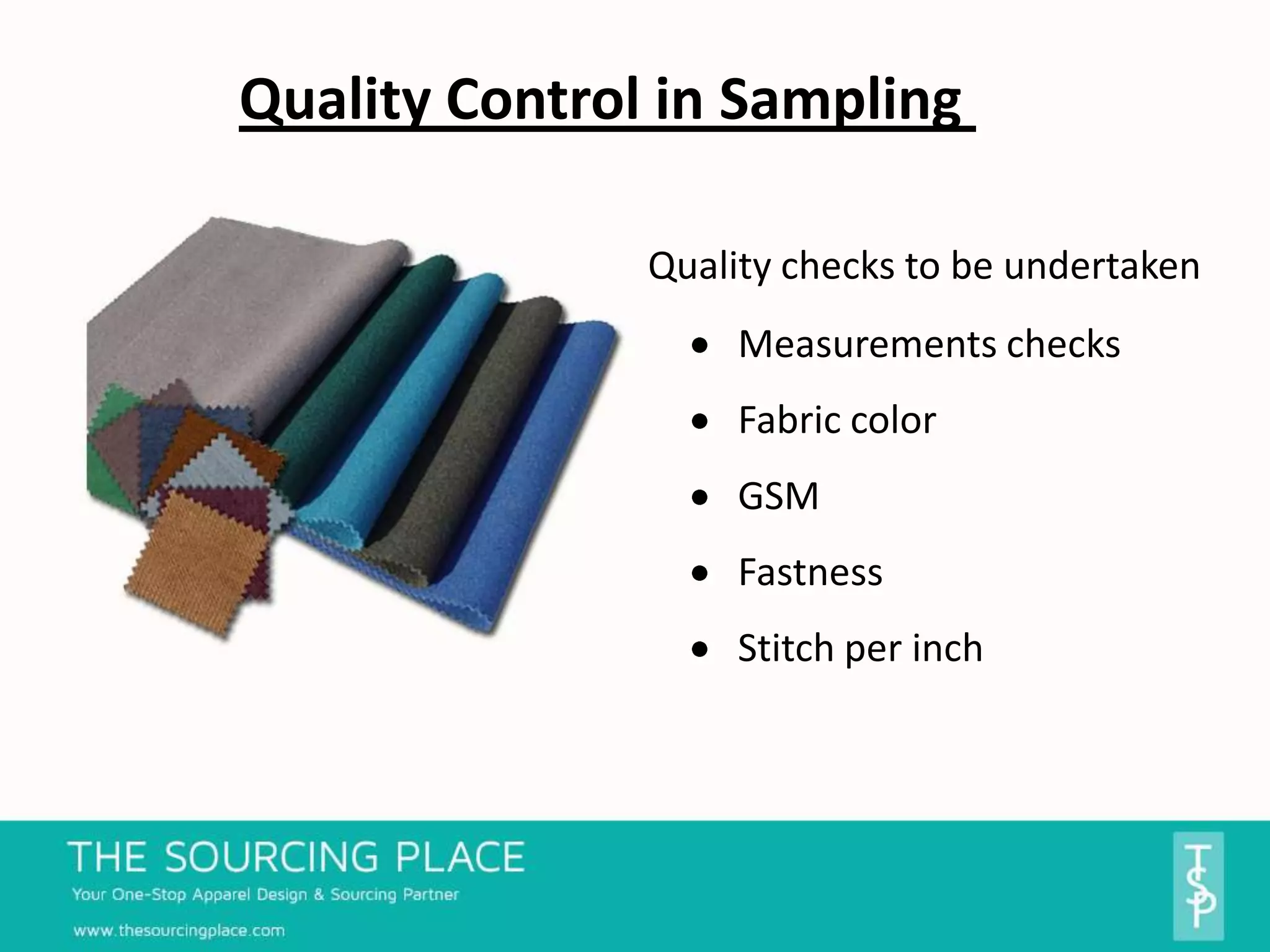Top 6 garment manufacturing processes and quality checks | PPTX