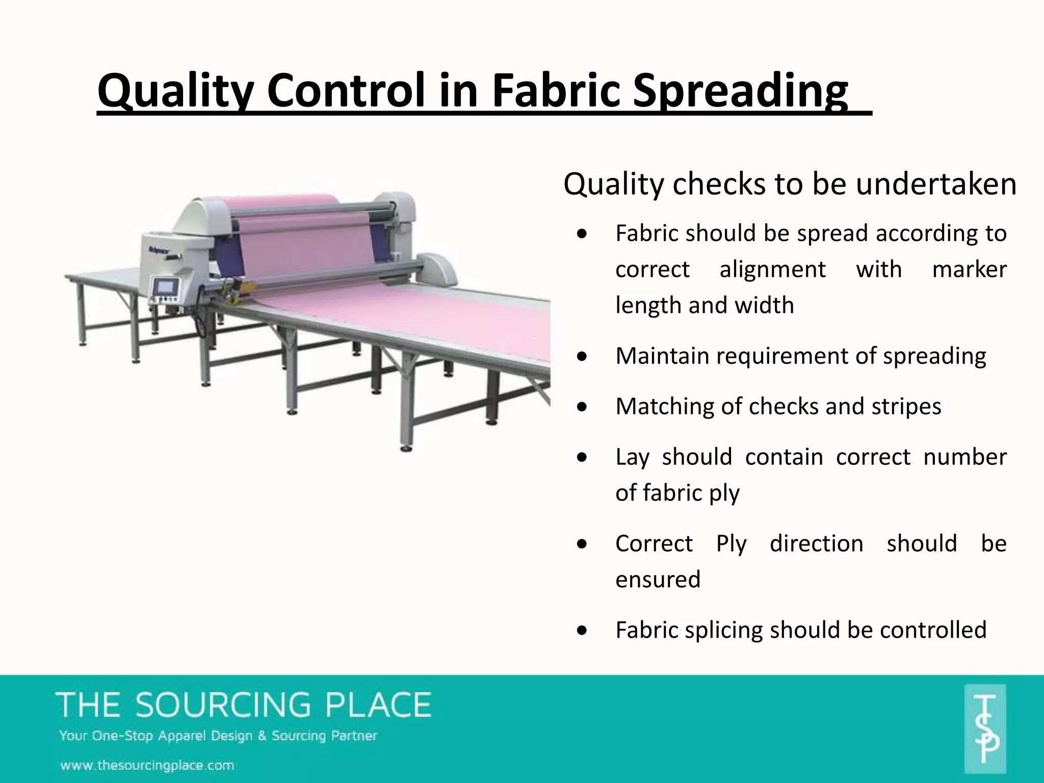 Top 6 garment manufacturing processes and quality checks | PPTX