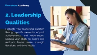 Top 6 Leadership Interview Tips Essential Strategies for Success | PDF