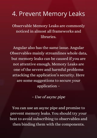 Top 7 Angular Best Practices to Organize Your Angular App | PDF