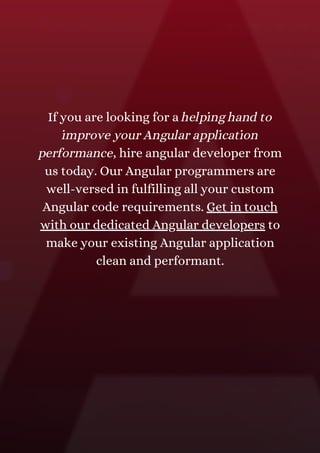 Top 7 Angular Best Practices to Organize Your Angular App | PDF