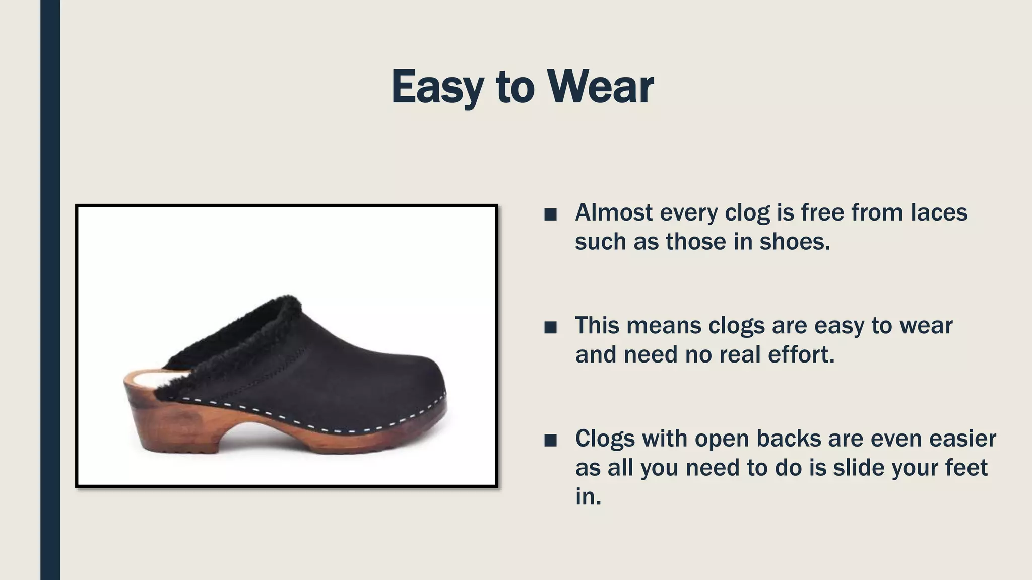 Top 7 Benefits and Advantages of Wearing Clogs | PPTX