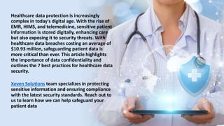 Top 7 Best Practices for Securing Patient Information | PDF