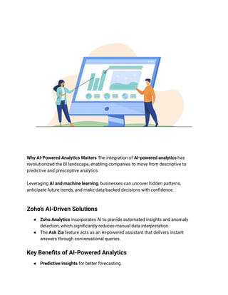 Top 7 Business Intelligence Trends for 2024 Insights from Zoho | PDF