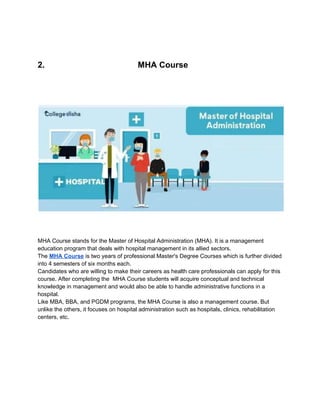 Top 7 Courses for Every Interest and Stage of Education | PDF