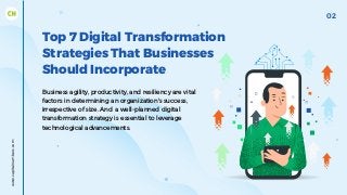 Top 7 Digital Transformation Strategies That Businesses Should Incorporate | PPT
