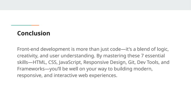 Top 7 Essential Front-End Developer Skills.pptx