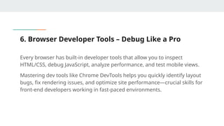 Top 7 Essential Front-End Developer Skills.pptx