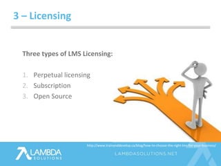 Top 7 Hidden Costs of Deploying an LMS march 17 | PPT