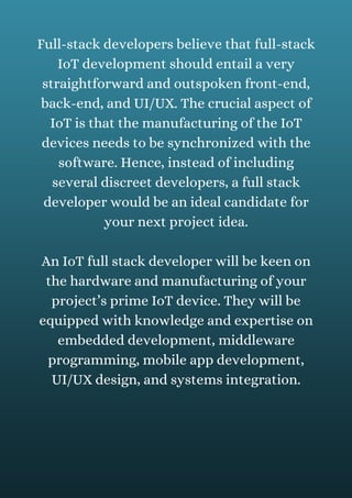 Top 7 major trends in full stack development to follow for 2020 | PDF