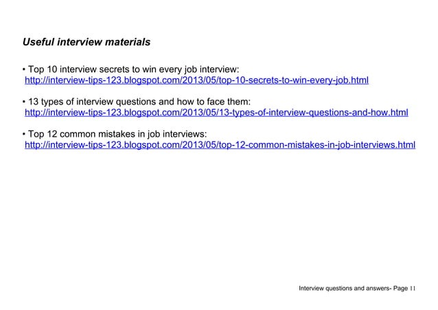 Top 7 nutritionist interview questions answers | PPT