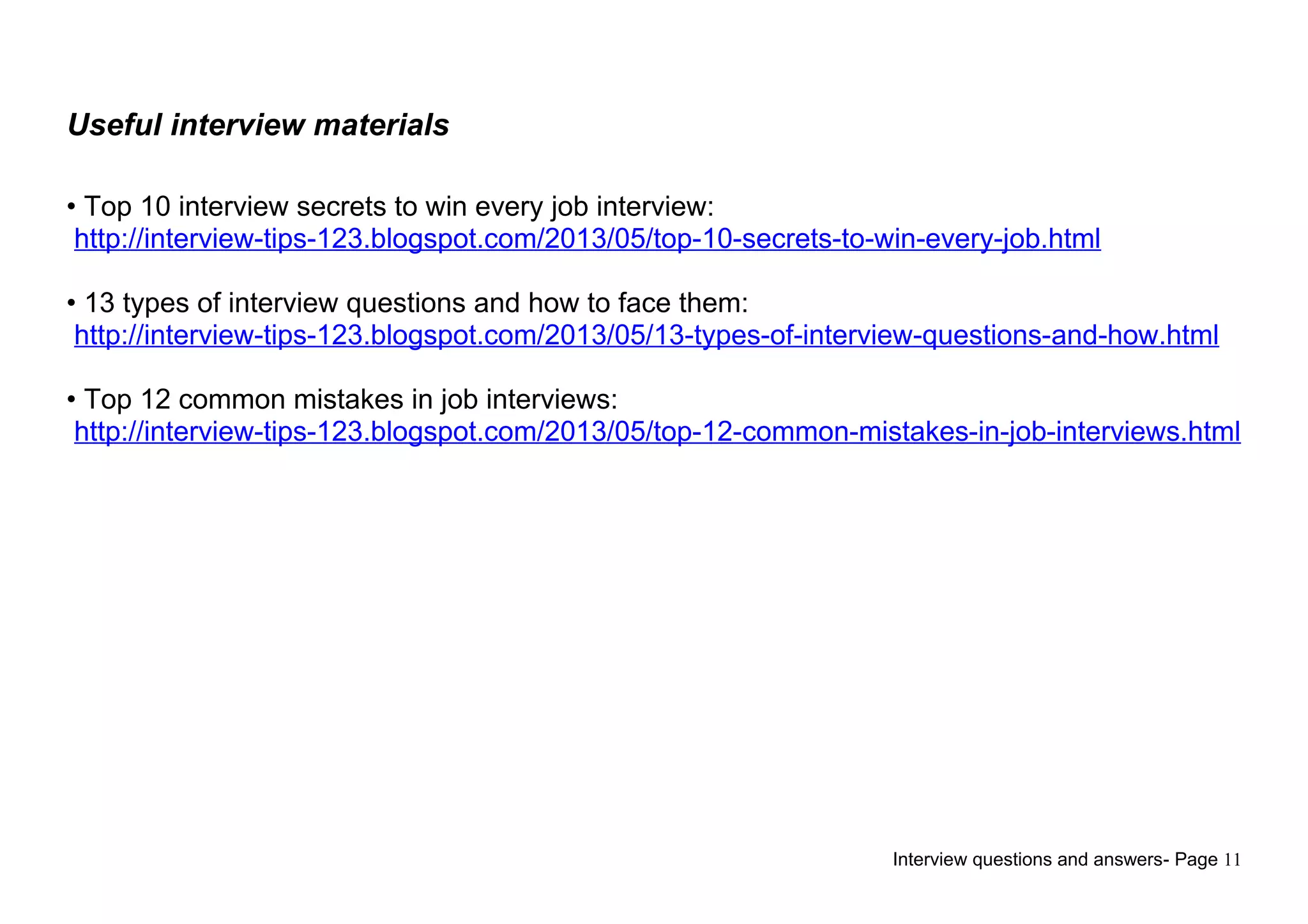 Top 7 occupational therapist interview questions answers | DOC