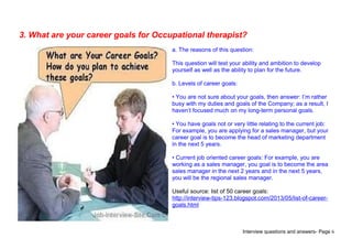 Top 7 occupational therapist interview questions answers | DOC