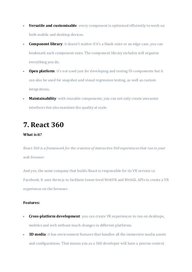 Top 7 react developer tools to use in 2021 | PDF