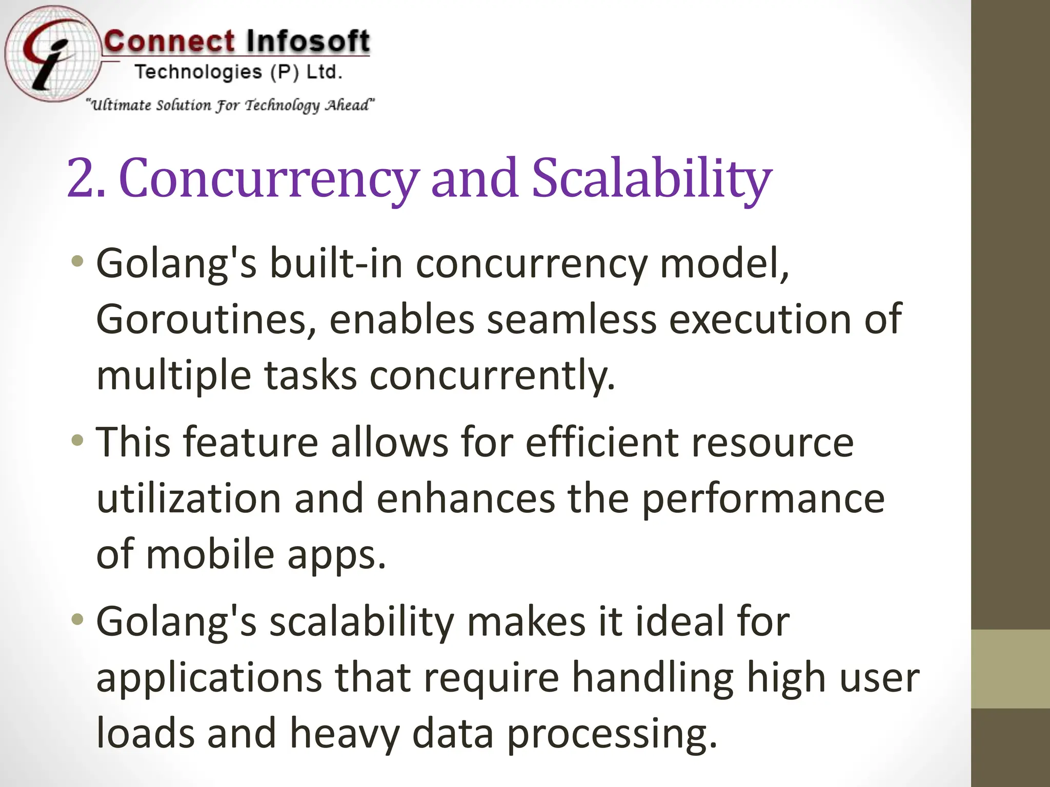 Top 7 Reasons Using Golang for Mobile App Development-Connect Infosoft.pptx