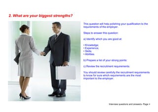 Top 7 sales manager interview questions answers | PPT