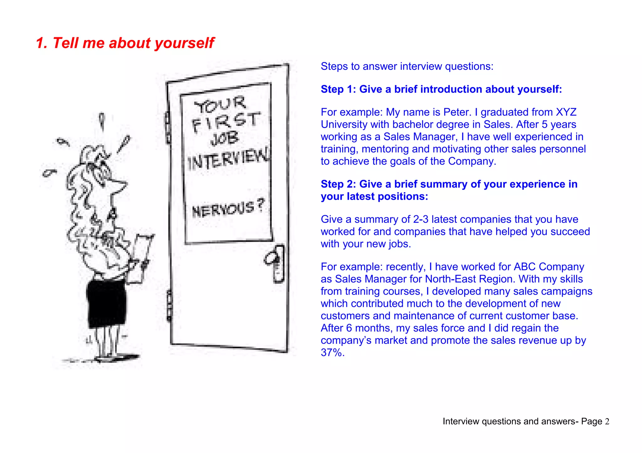 Top 7 telemarketer interview questions answers | PPT