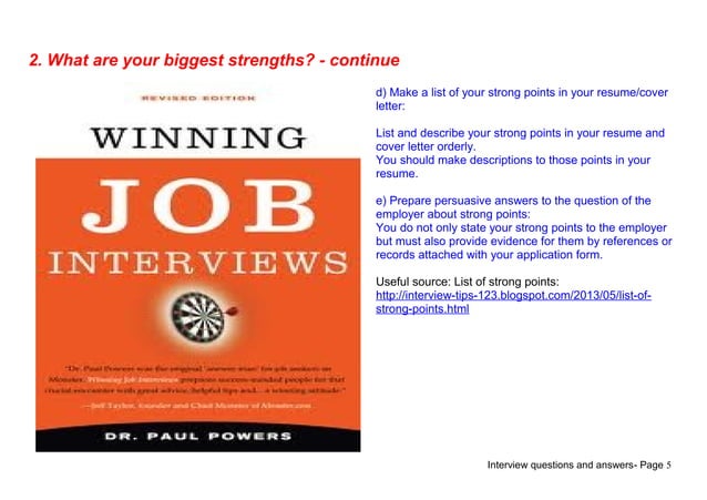 Top 7 trainer interview questions answers | PPT