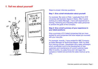 Top 7 underwriter interview questions answers | DOC