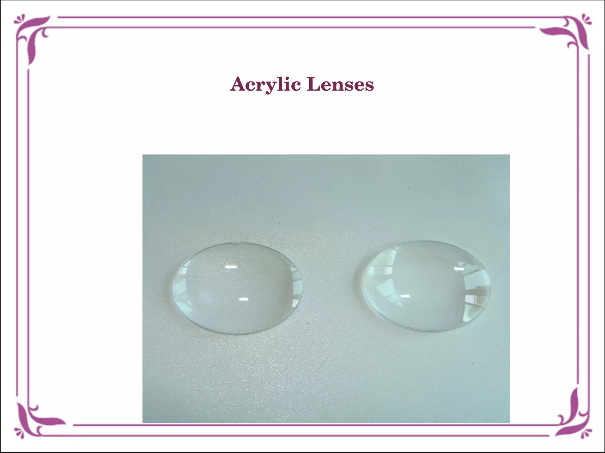 Top 7 uses for acrylic plastics | PPT