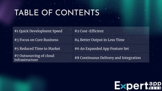 Top 8 Benefits of Backend Development for Mobile Apps.pdf | Web ...
