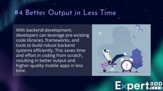 Top 8 Benefits of Backend Development for Mobile Apps.pdf | Web ...