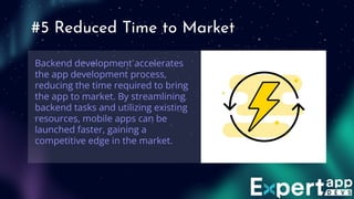 Top 8 Benefits of Backend Development for Mobile Apps.pdf | Web ...