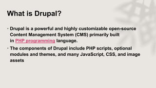 Top 8 benefits of drupal web development | PPT