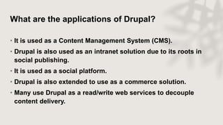 Top 8 benefits of drupal web development | PPT
