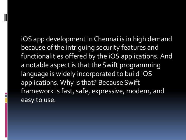 Top 8 benefits of native ios app development with swift | PPT