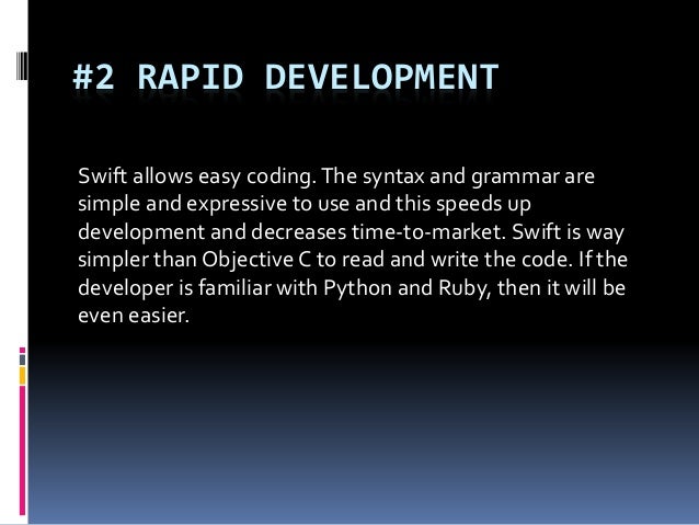 Top 8 benefits of native ios app development with swift | PPT