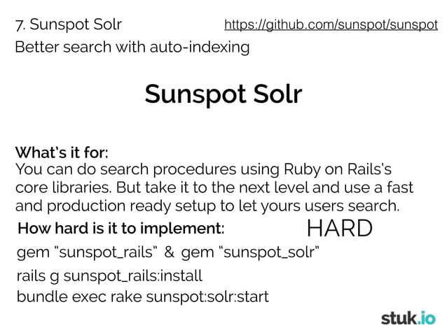 Top 8 Ruby on Rails Gems