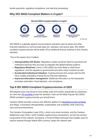 Top 8 ISO 20022 Cryptocurrencies to Look at in 2025.pdf