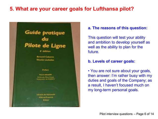 Top 8 lufthansa pilot interview questions answers | PPT