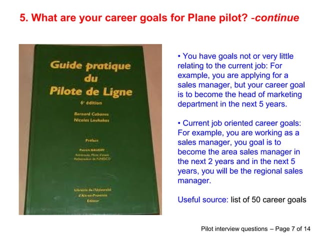 Top 8 plane pilot interview questions answers | PPT | Free Download