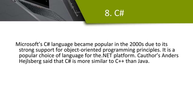 Top 8 Programming Languages for Beginners to Learn in 2023.pptx