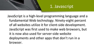 Top 8 Programming Languages for Beginners to Learn in 2023.pptx